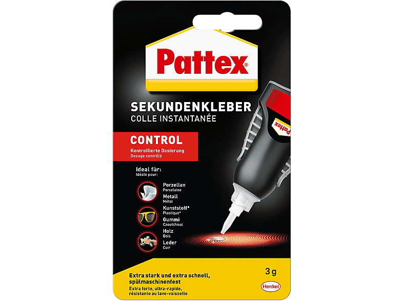 PATTEX Matic Sekundenkleber, Transparent | MediaMarkt