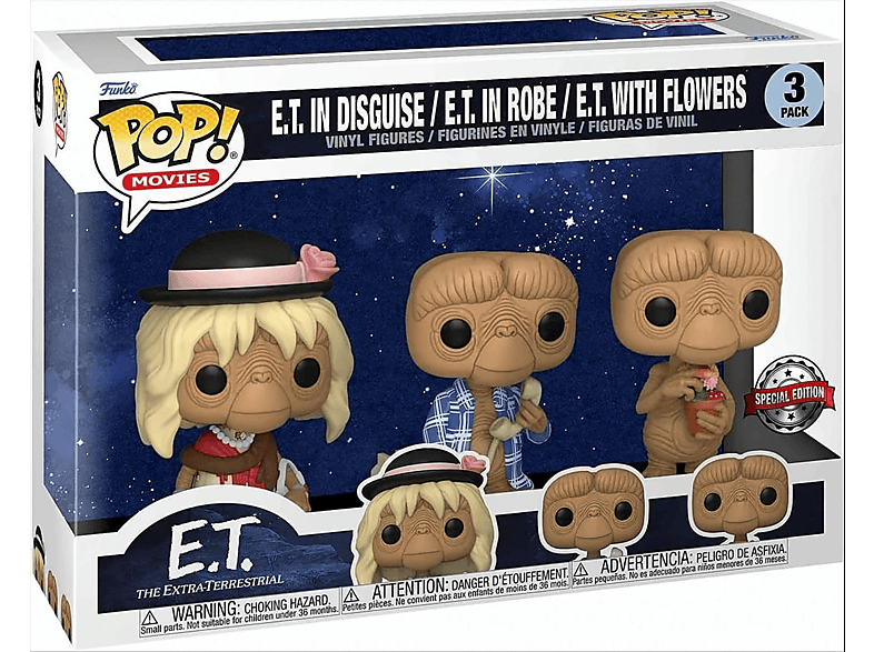 POP | E.T. 40th Anniversary - E.T. 3er Pack | SATURN
