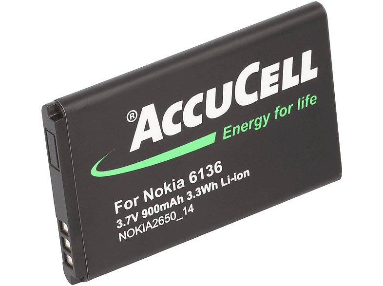 ACCUCELL Li-Ion-Akku 3.7V passend für BeaFon EU001B Akku S4 Li-Ion ...