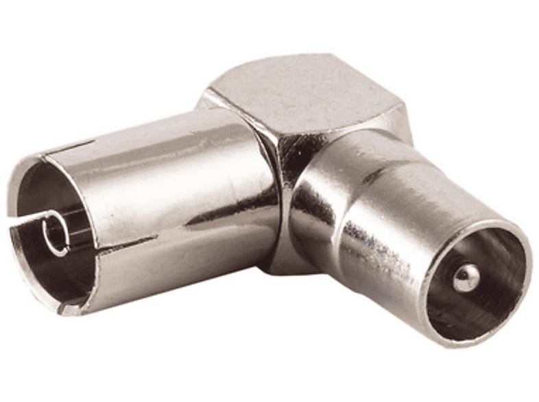 S/CONN MAXIMUM CONNECTIVITY Koaxial-Winkeladapter, Stecker auf Kupplung ...