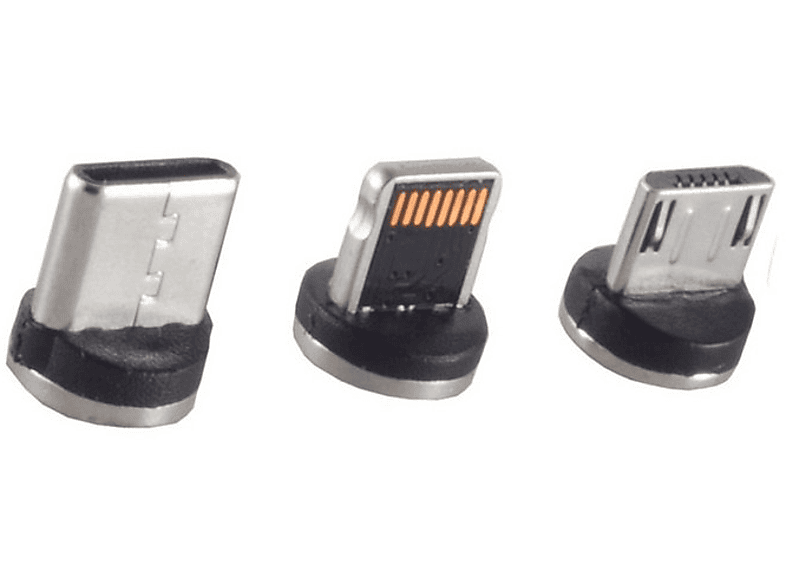 S/CONN MAXIMUM CONNECTIVITY Magnetstecker Set, 3in1 mit Halter Kabel ...