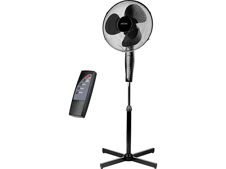 Mpm Mwp 19 C Standventilator Schwarz 50 Watt Mediamarkt