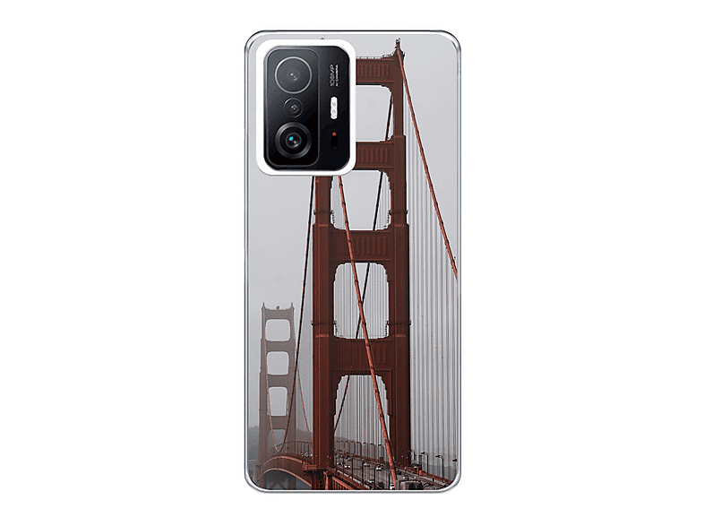 KÖNIG DESIGN Case, Backcover, Xiaomi, Mi 11T / 11T Pro, Golden Gate ...
