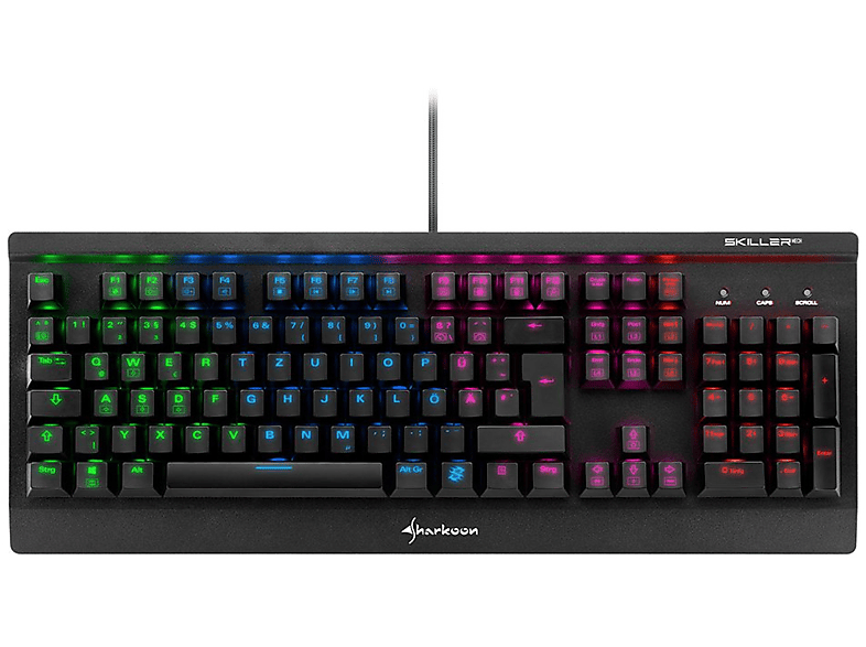 SHARKOON Skiller Mech SGK3 RGB Kailh RED, Gaming Tastatur, Mechanisch ...