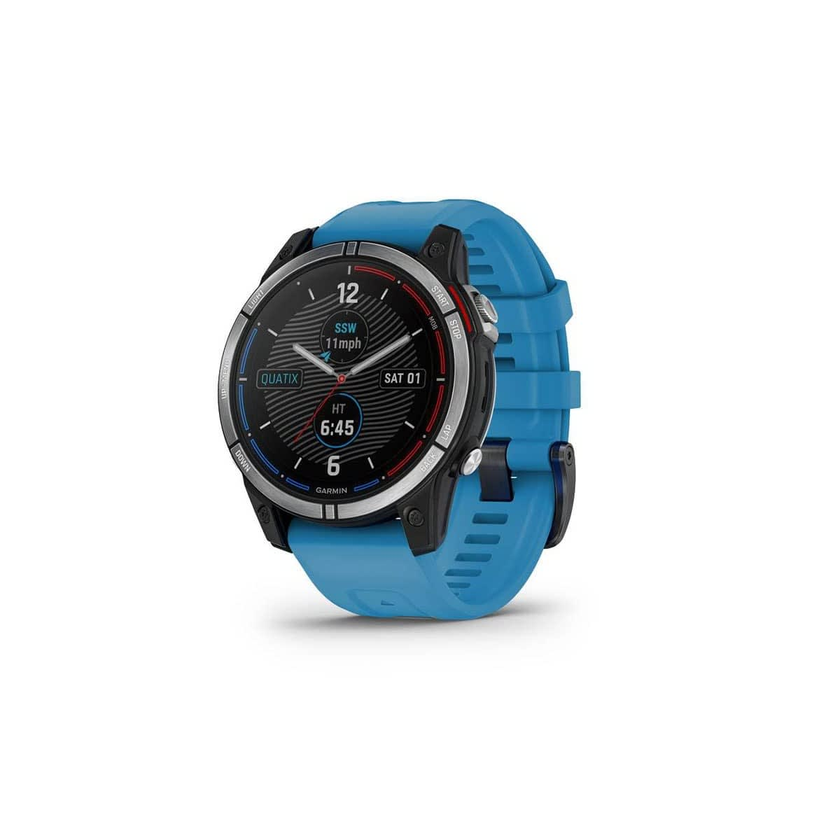 SMARTWATCH GARMIN quatix 7, Cassa: Blu Cinturino: Blu | MediaWorld.it