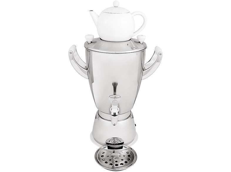 SAWOA Premium Samowar | SAMORAI 1 white - Teekocher Samowar, Teeautomat ...
