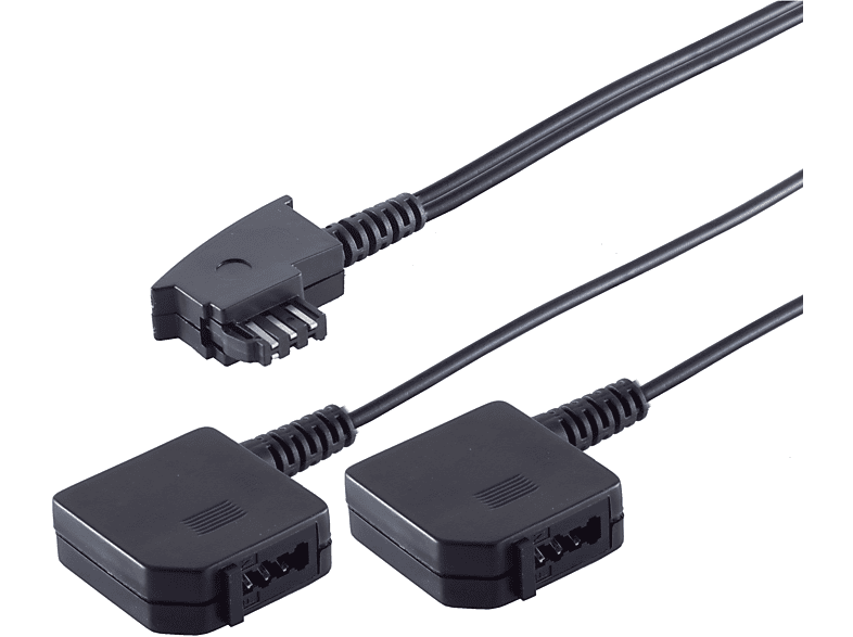 S/CONN MAXIMUM CONNECTIVITY TAE F-Stecker / 2 TAE F-Kupplungen 0,2m TAE ...