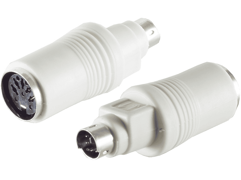 KABELBUDE PS 2 Adapter 6pol Mini DIN-St. / 5pol DIN-Buchse Computer ...