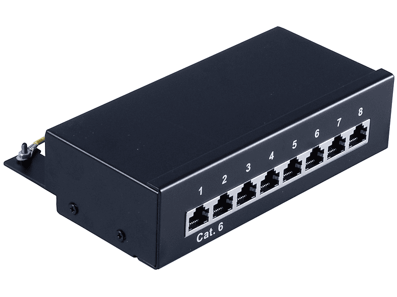 S/CONN MAXIMUM CONNECTIVITY cat 6 Patchpanel geschirmt 8 Ports ...