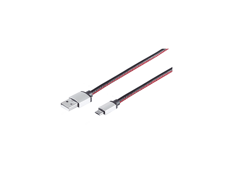 S/CONN MAXIMUM CONNECTIVITY USB-Ladekabel A Stecker / USB Micro B ...