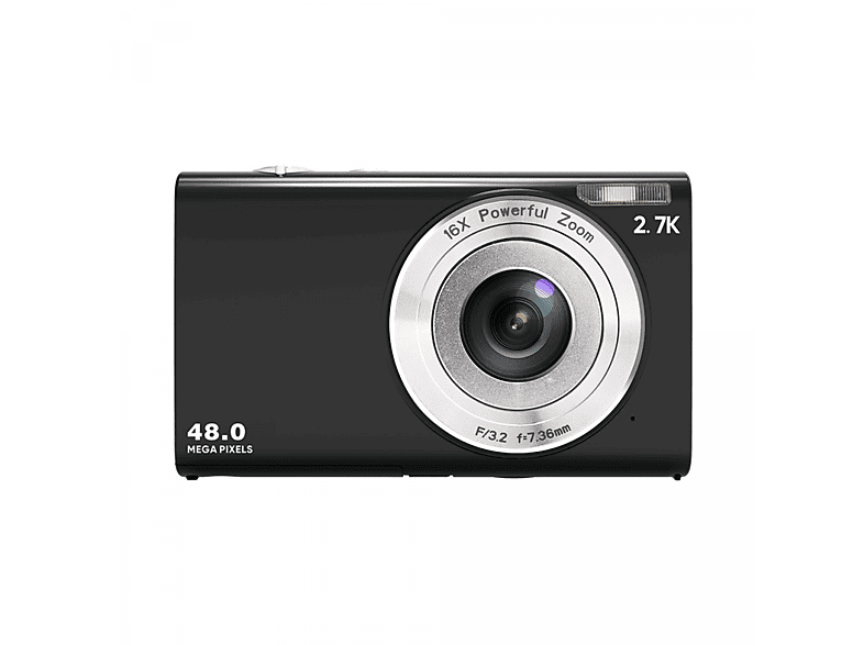 INF Digitalkamera 48 MP, 2.7K FHD, 16-facher Digitalzoom Digitalkamera ...