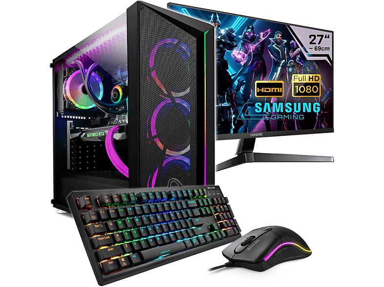 KRAFTPC Thor II, Gaming PC mit 12900KF Prozessor, 32 GB RAM, 1000 GB ...