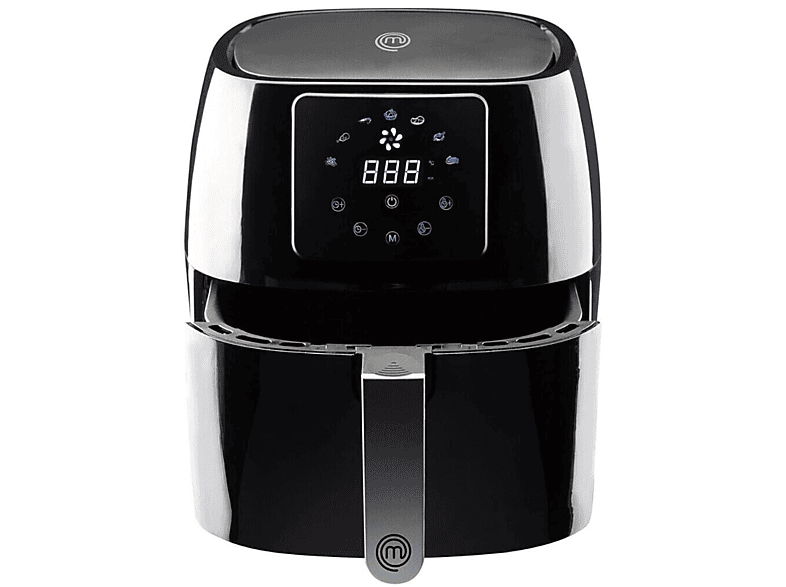 Freidora Sin Aceite | MASTERCHEF 525527, 1600 W, 4,5 l, Negro | MediaMarkt