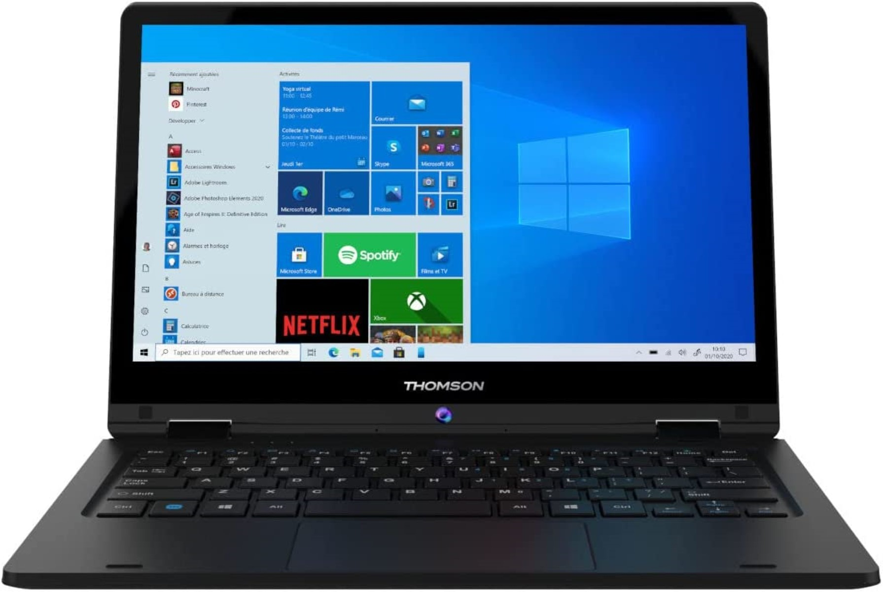 THOMSON GEN360-4C128BK, Notebook mit 13,3 Zoll Display, Intel® Celeron ...