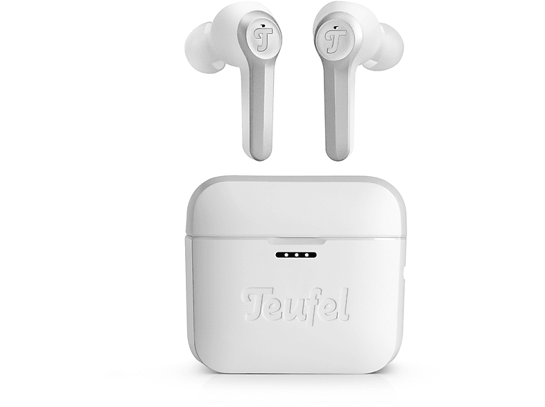 TEUFEL AIRY TWS, In-ear Kopfhörer Bluetooth Silver White | SATURN