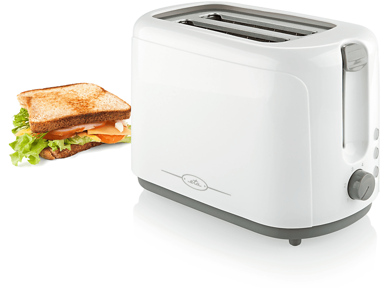 ETA Tonny Toaster Weiß (750 Watt, Schlitze: 2) | MediaMarkt
