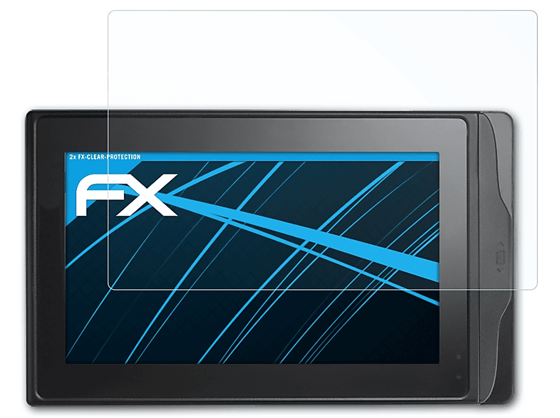 ATFOLIX 2x FX-Clear Displayschutz(für Oracle Micros Tablet R-Series ...