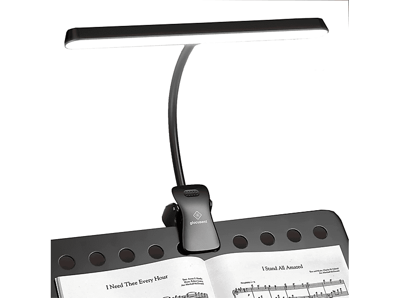 KINSI Klemmleuchte LED-Leselampe LEDs Leselampe Buch Klemme mit 3 ...