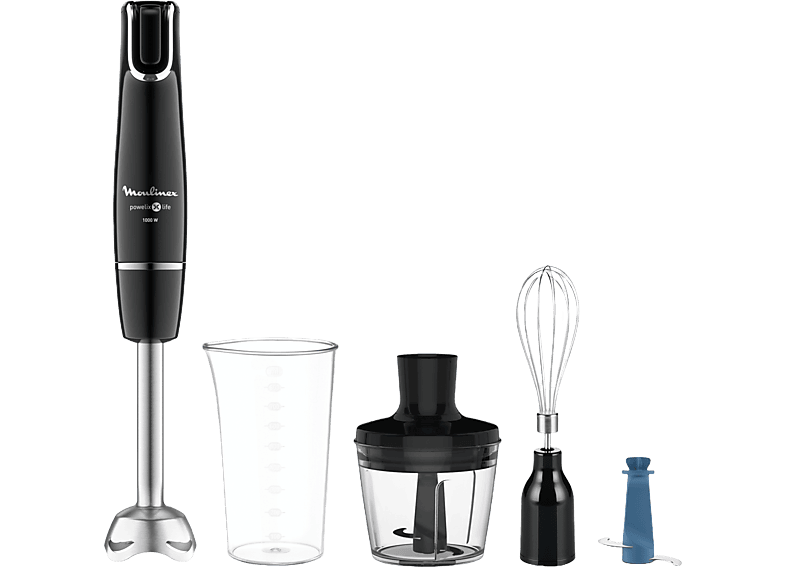 MOULINEX 3016661157585 Mixer Schwarz (1000 Watt, 500 ml. 800 ml) | SATURN
