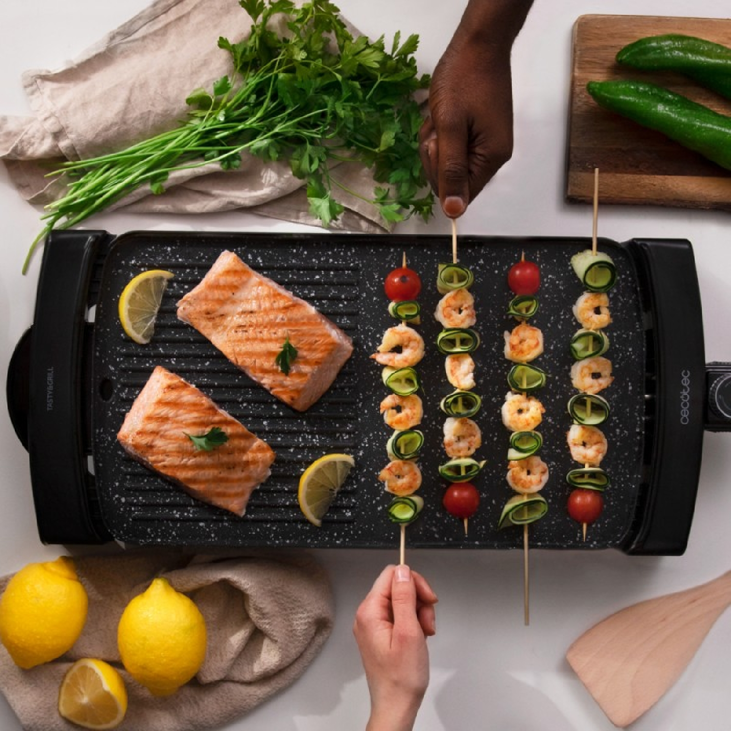 Piastra Cottura CECOTEC Tasty&Grill 3000 RockWater MixGrill | MediaWorld.it