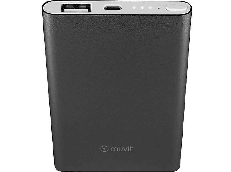 Power Bank - MUVIT MUCHP0117, 5000, Negro | MediaMarkt