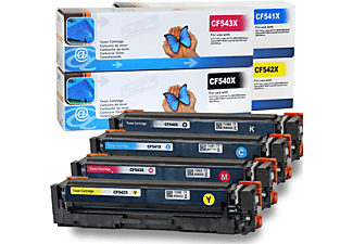 D&C HP-MFP-M281FDW Tonerkartusche Multipack 4-Farben (Schwarz, Cyan ...