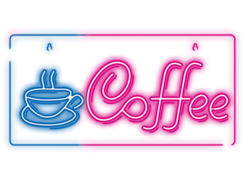 Luz neón | Forever Neon Plexi Led Coffee pink blue Neolia FOREVER, Rosa ...