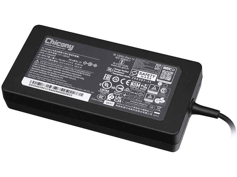 MSI S93-0403480-D04 Original Netzteil 120 Watt | MediaMarkt