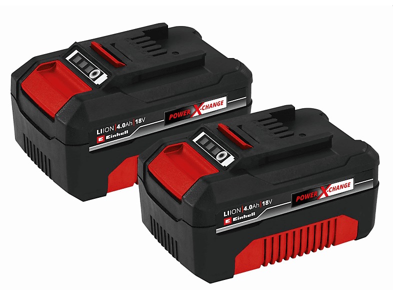EINHELL 2x18V 4,0Ah PXC-Twinpack CB 2 Akku, Mehrfarbig | MediaMarkt