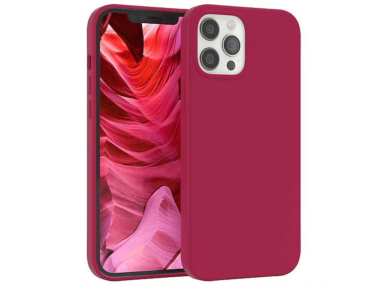 EAZY CASE Premium Silikon Handycase, Backcover, Apple, iPhone 12 Pro ...