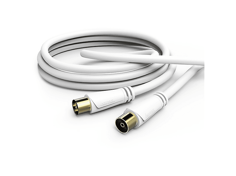 HAMA Koax-Stecker - Koax-Kupplung Antennen-Kabel | MediaMarkt