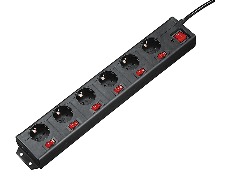 Prolongadores/Tomas Multiples | 137259 HAMA, Negro | MediaMarkt