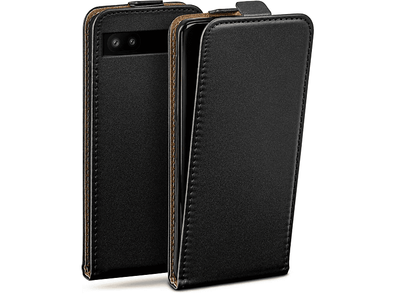 MOEX Flip Case, Flip Cover, Google, Pixel 6a, Deep-Black | SATURN