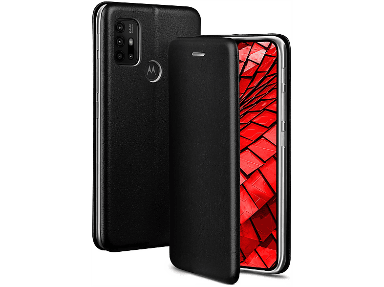 ONEFLOW Business Case, Flip Cover, Motorola, Moto G30, Tuxedo | Black ...