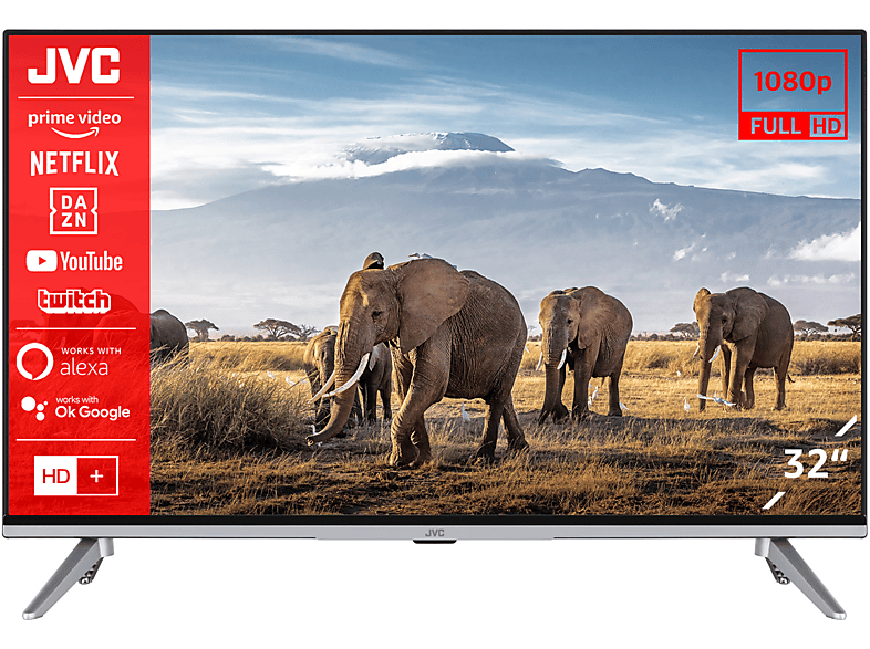JVC LT-32VFE5256 LED TV (Flat, 32 Zoll / 80 cm, Full-HD) | MediaMarkt