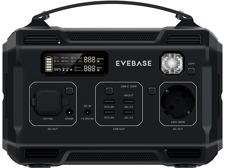EVEBASE Move 300 Portable Power Station Stromzeuger | SATURN