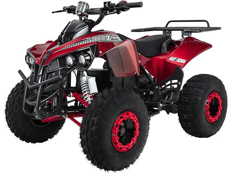 ACTIONBIKES MOTORS S-10 1000 Watt Elektroquad metallic rot | MediaMarkt