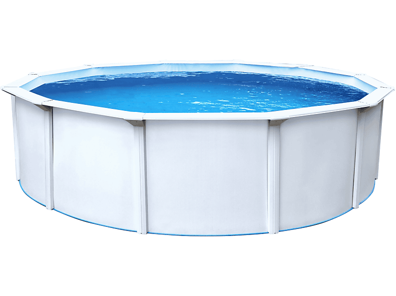 SWIM & FUN Classic Pool Round Ø360 x 120 cm, White Pool, Weiss | SATURN