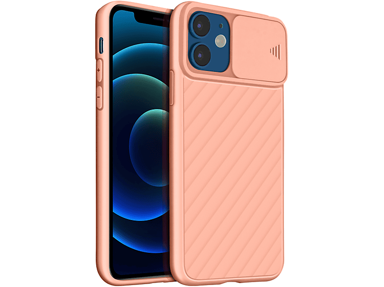 AVIZAR Kameraschutz, Backcover, Apple, iPhone 12 Mini, Rosa | MediaMarkt