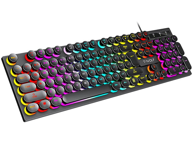 KINSI T80 104 Tasten mit LED, Tastatur | MediaMarkt