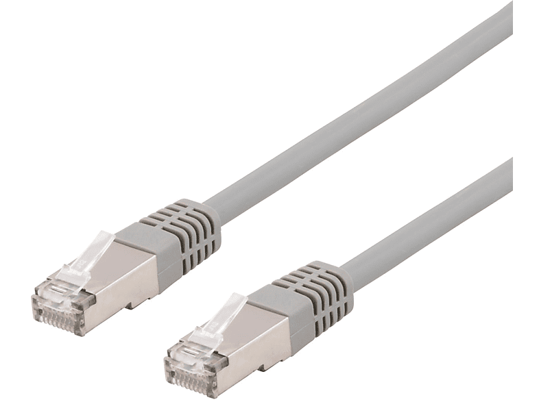 DELTACO DELTACO S / FTP Cat6 Patchkabel, LSZH, 1,5m, grau, kabel, 1,5 m | MediaMarkt