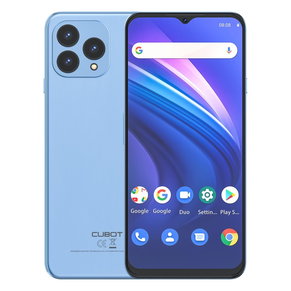 Móvil | CUBOT P80, Blue, 256 GB, 8 GB RAM, 6,583 ", IPS, MediaTek ...