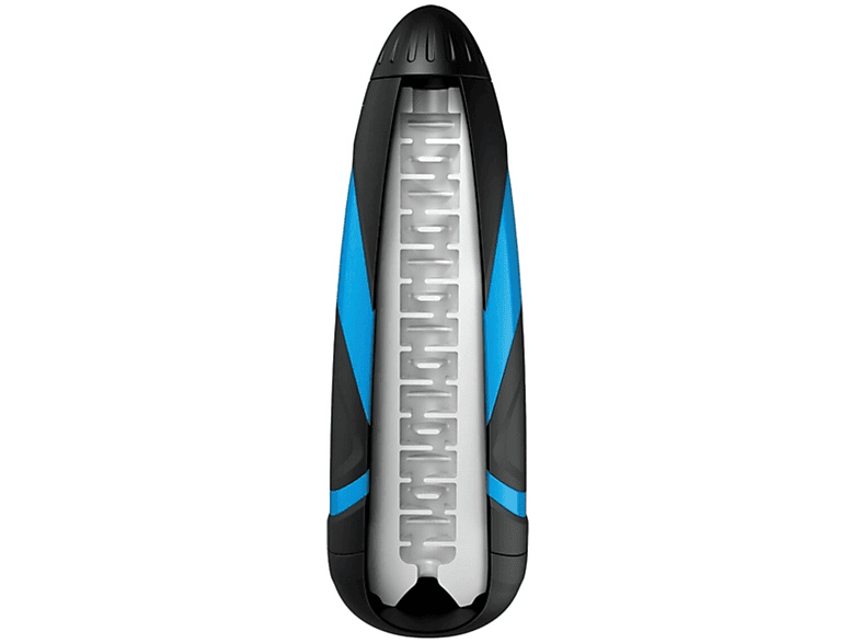 Masturbador | SATISFYER 015832TOAMA, Silicone, Negro/Azul | MediaMarkt