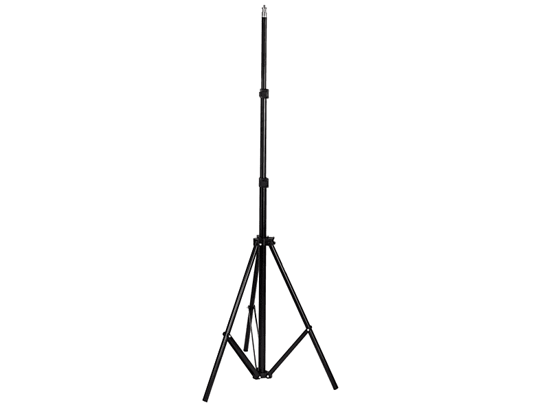 HAMA Leuchtenstativ 200 Leuchtenstativ, Schwarz, Höhe offen bis 200 cm ...