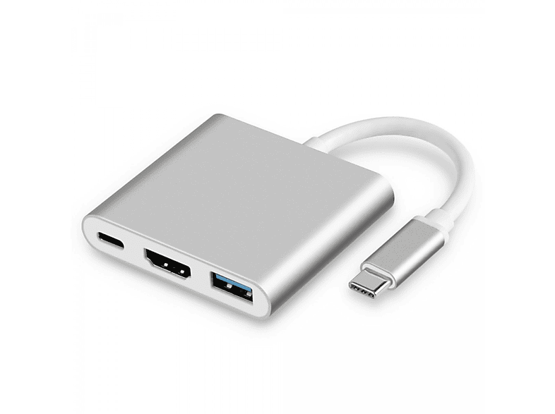 INF 3-in-1-Typ-C-Hub-Dock-Adapter Docking station | MediaMarkt