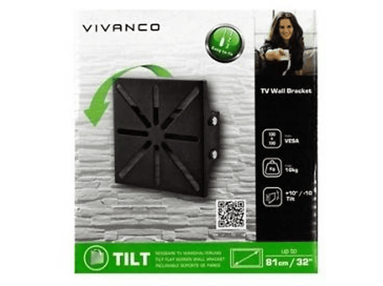 VIVANCO 26947 TV-Wandhalterung, Schwarz | MediaMarkt