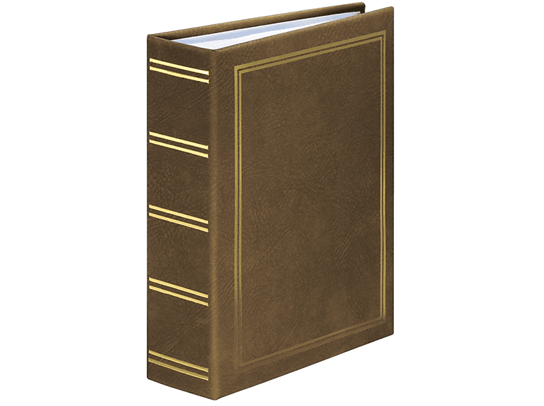 HAMA London Fotoalbum, 100 Seiten, Polyurethan, Braun | MediaMarkt