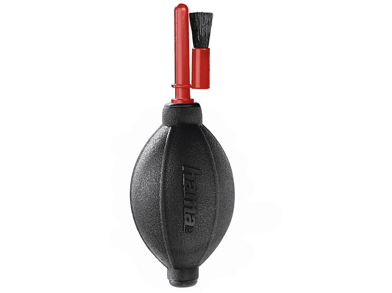 HAMA Dust Ex Brush 55 Blasebalg Schwarz, Rot | MediaMarkt