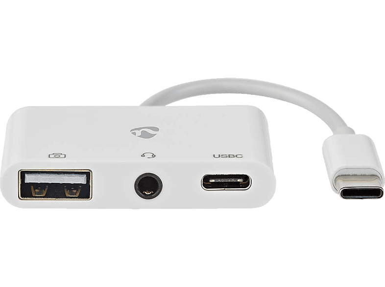 HUB USB NEDIS CCGB64790WT01 laptop dock/port replicator | MediaWorld.it