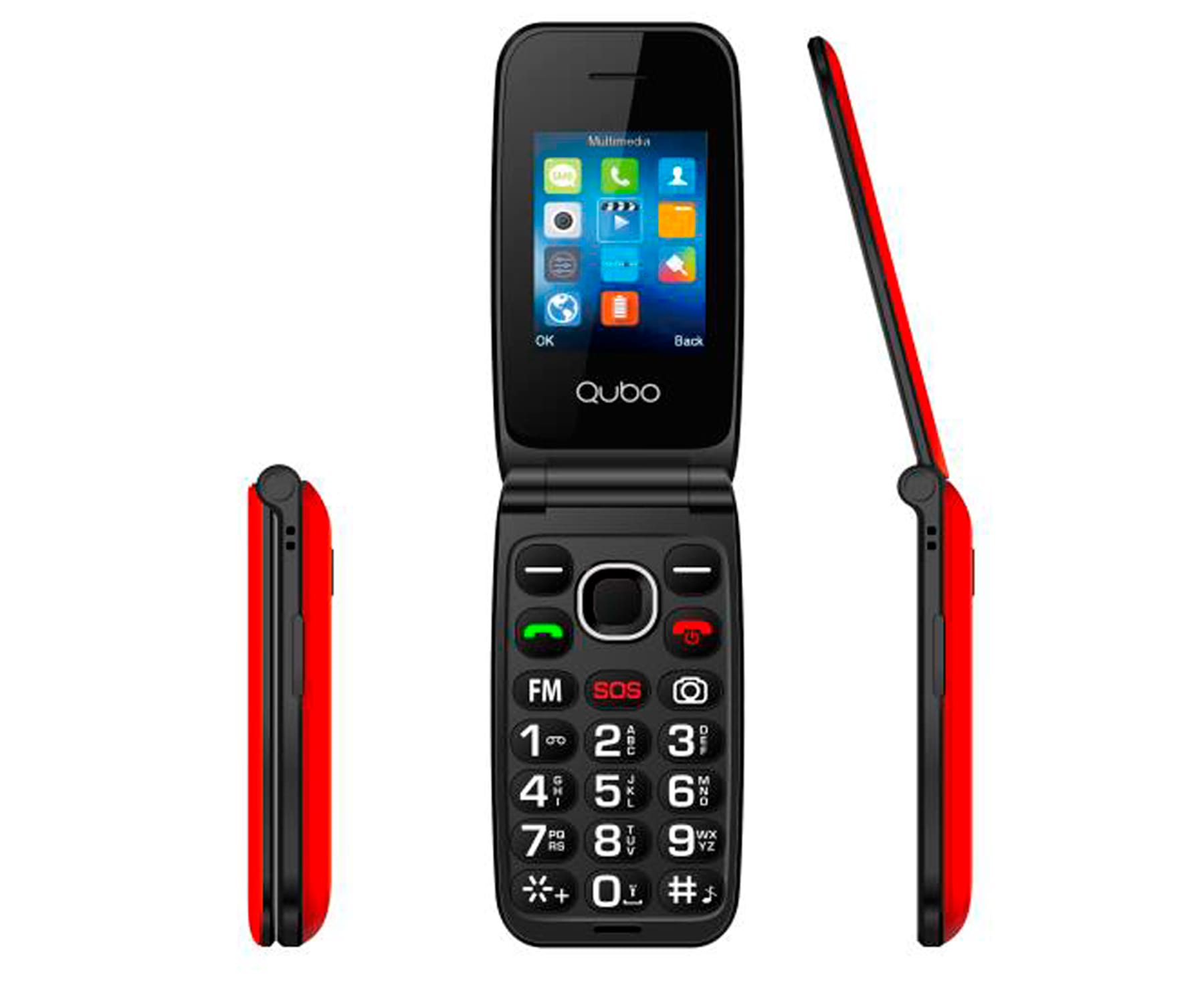 Móvil básico - NEONW QUBO, Red | MediaMarkt